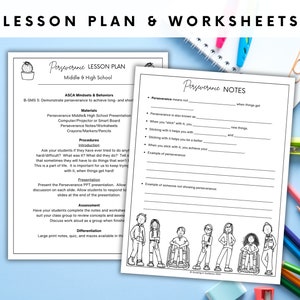 Perseverance Lesson & Presentation No Prep Middle School High School ...