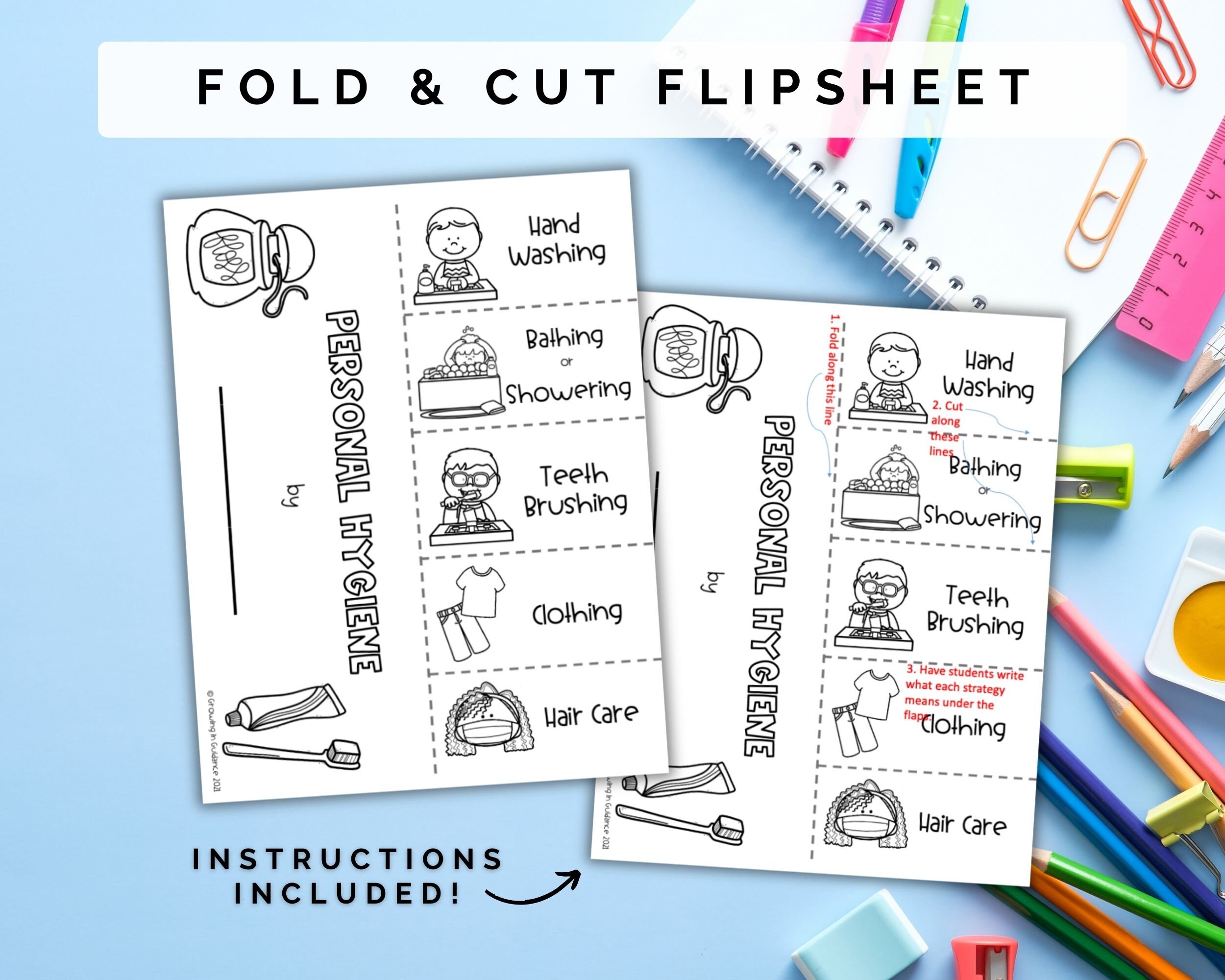 Personal Hygiene Lesson K-5th Grade | No Prep Lesson | Hygiene ...