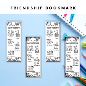 Friendship Brochure 2nd-5th Positive Relationships Social Skills ...