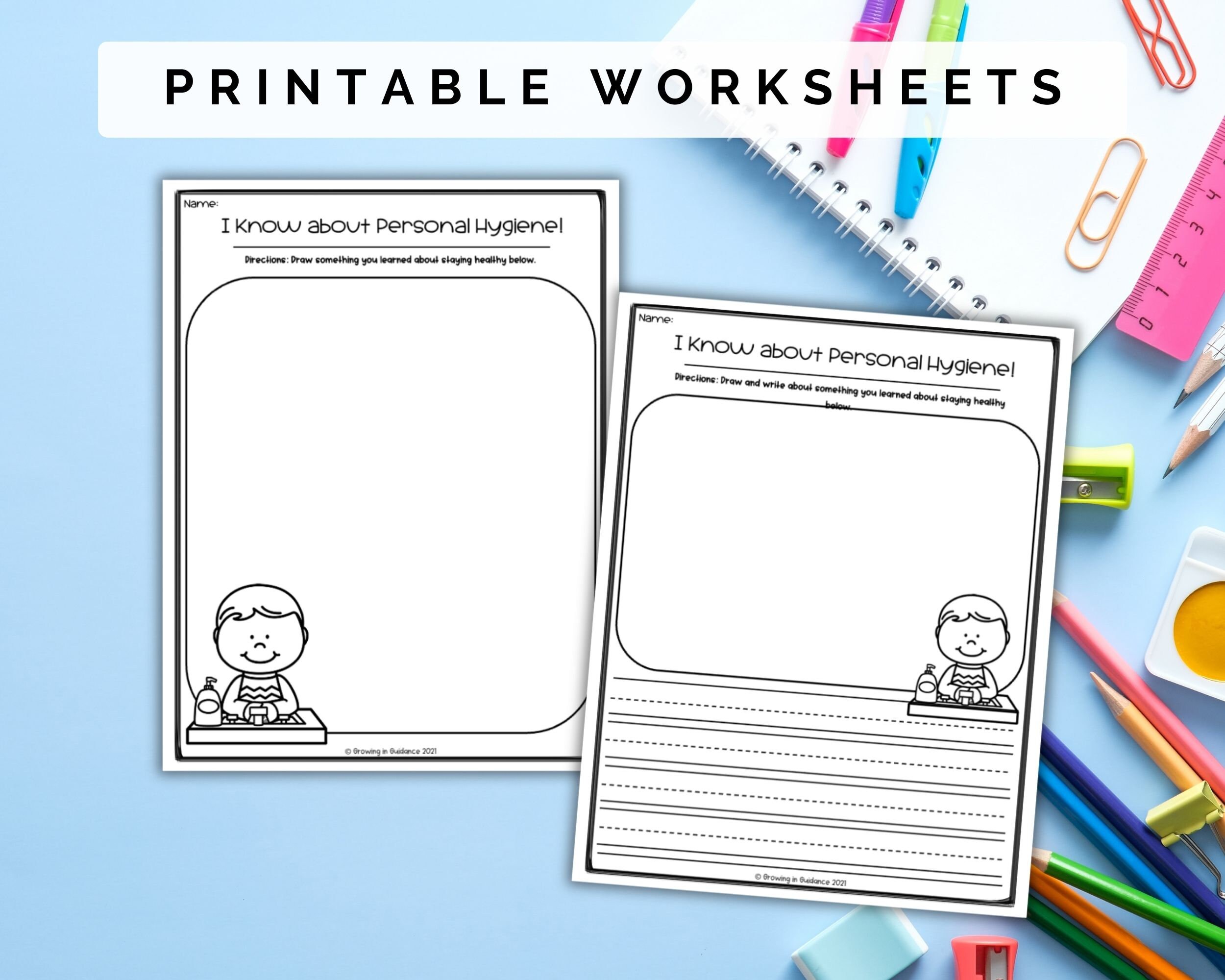 Personal Hygiene Lesson K-5th Grade | No Prep Lesson | Hygiene ...