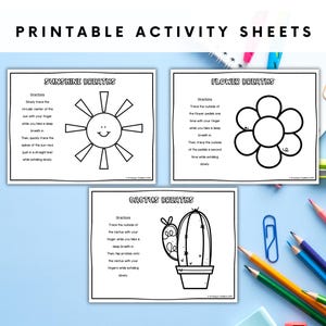 Coping Skills Brochure K-5th Grade Elementary Printable Stress ...