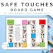 Safe & Unsafe Touches Board Game: Personal Safety (PDF Download) - Etsy