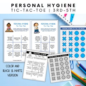 Personal Hygiene Lesson & Activity Bundle 3rd-5th Grade Elementary Low ...