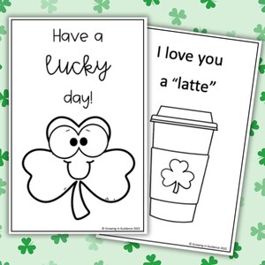 St. Patrick's Day Kindness Card Templates: K-5 Activity (digital ...