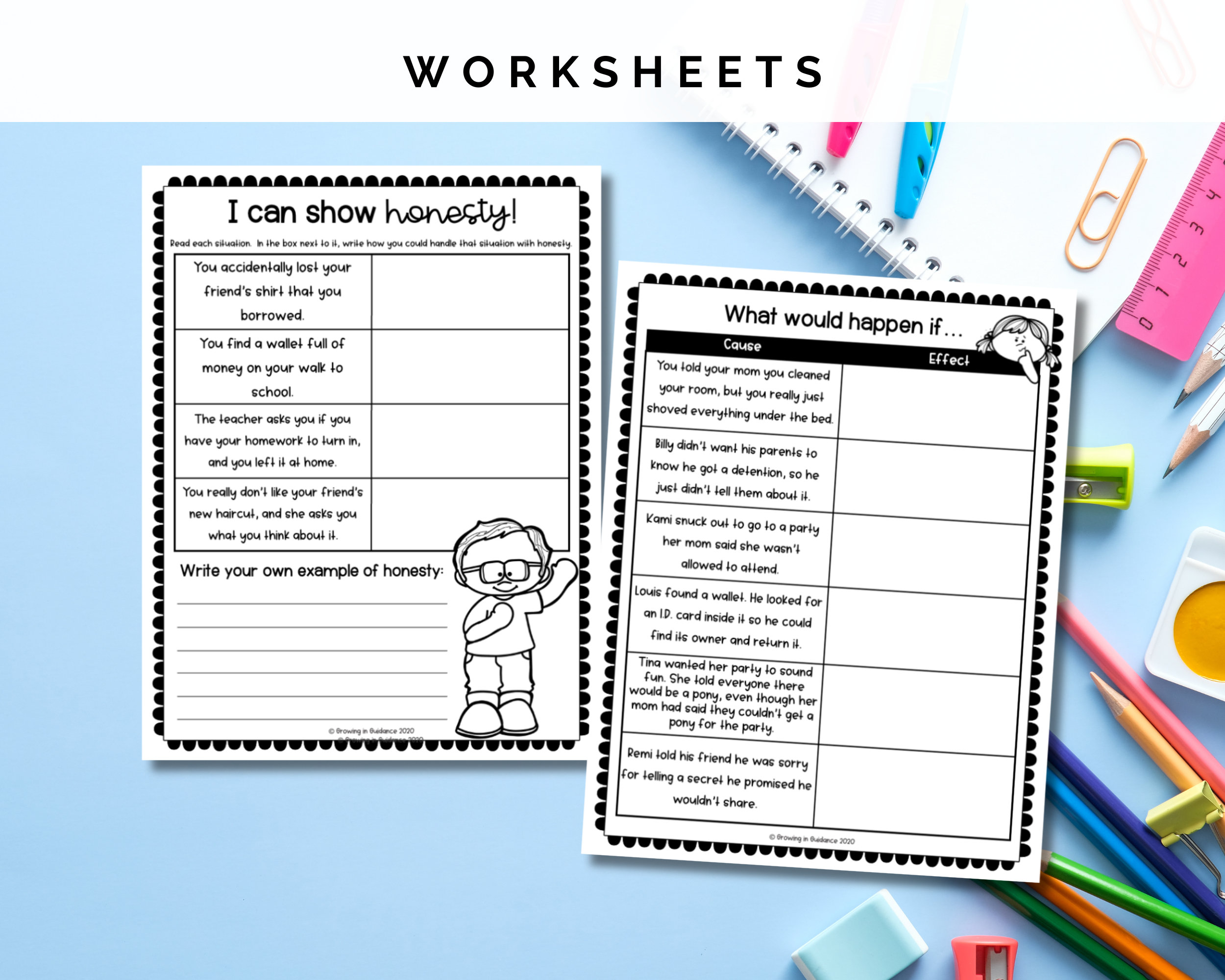 Honesty Lesson & Presentation K-5th Grade | No Prep Elementary ...