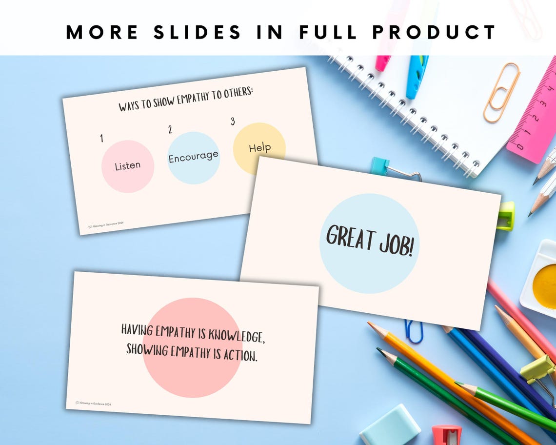 Empathy Lesson Middle School High School No Prep Worksheets School ...