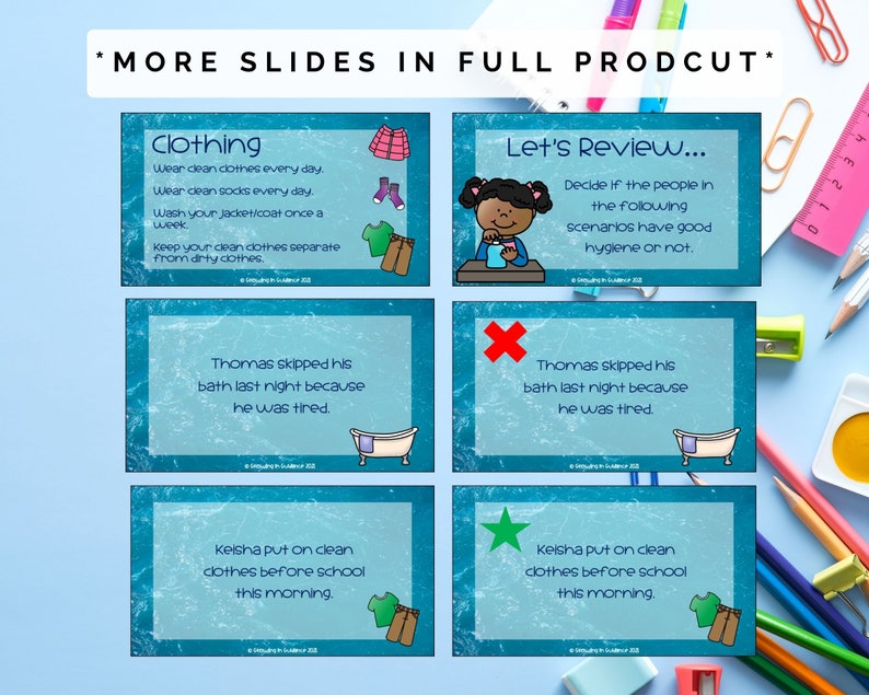 Personal Hygiene Lesson K-5th Grade | No Prep Lesson | Hygiene ...