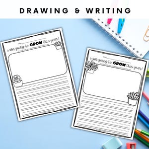 Succulent Theme Back to School Activity Pack: Growth Mindset (digital ...