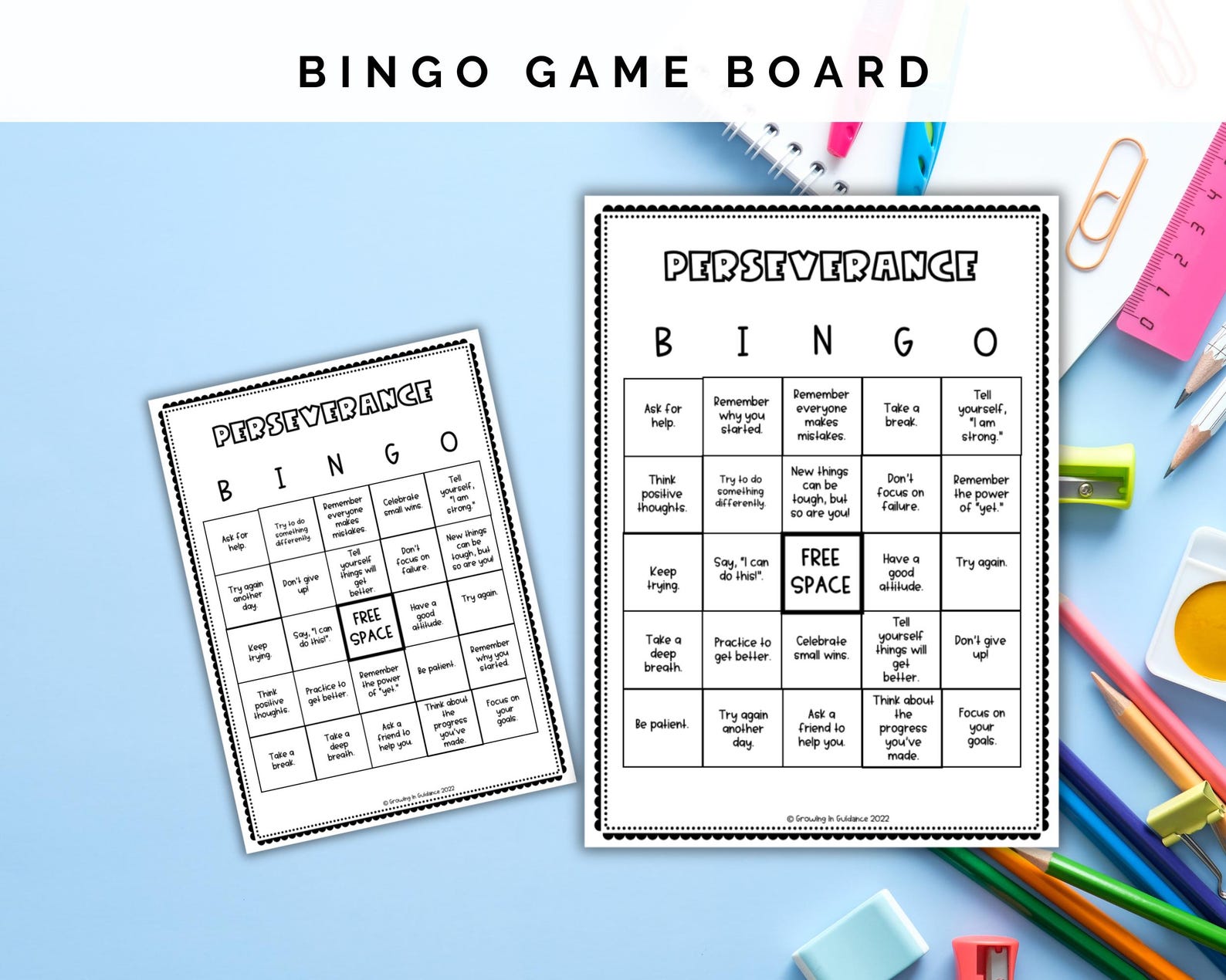 Perseverance Lesson & Activity Bundle: Elementary School Counseling ...