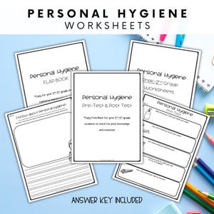 Personal Hygiene Lesson & Activity Bundle 3rd-5th Grade Elementary Low ...
