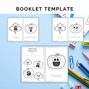 Fall Emotions Activity Sheets K-2nd | Autumn SEL School Counseling ...