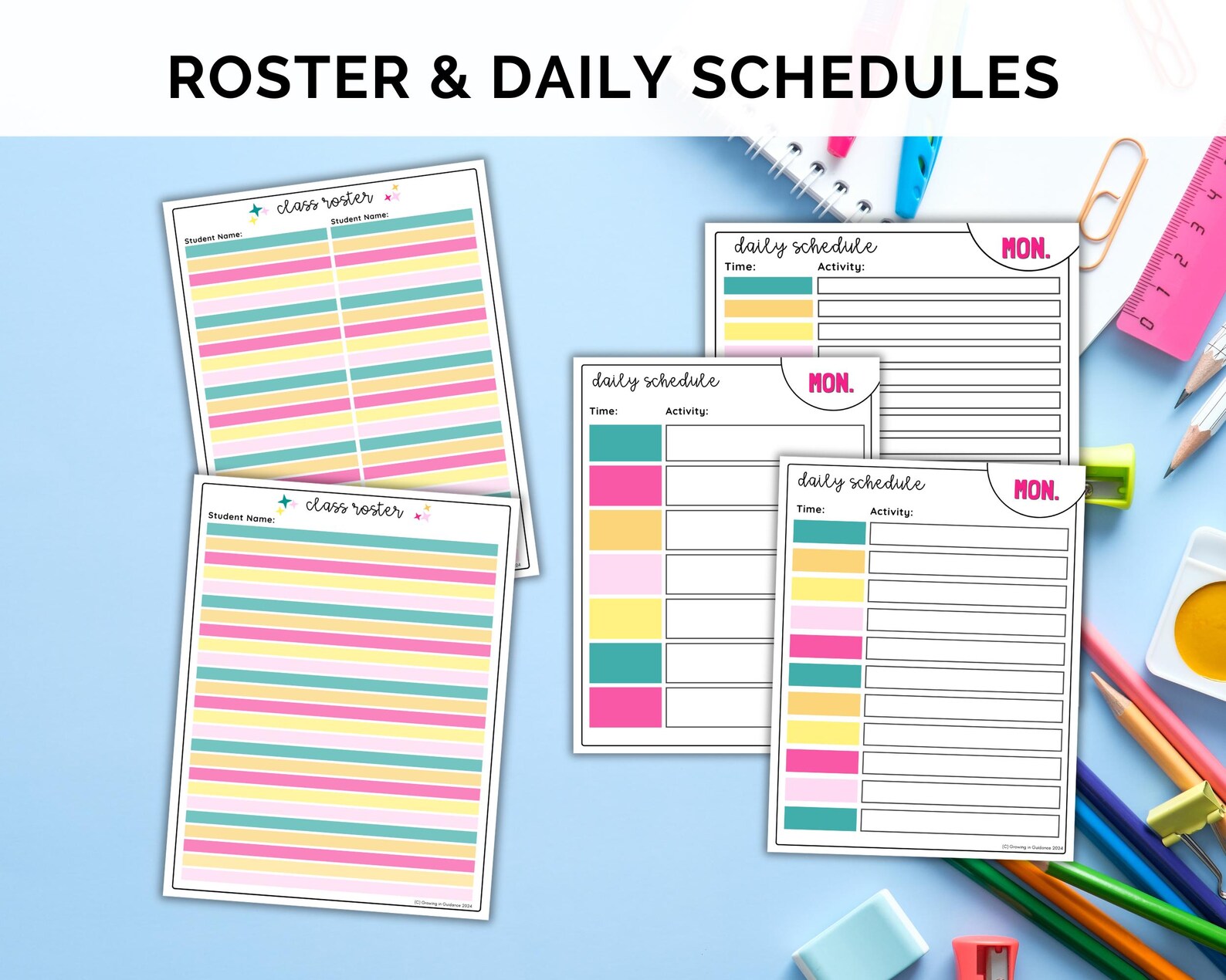 Editable Substitute Teacher Binder Template: K-5 Forms (digital ...