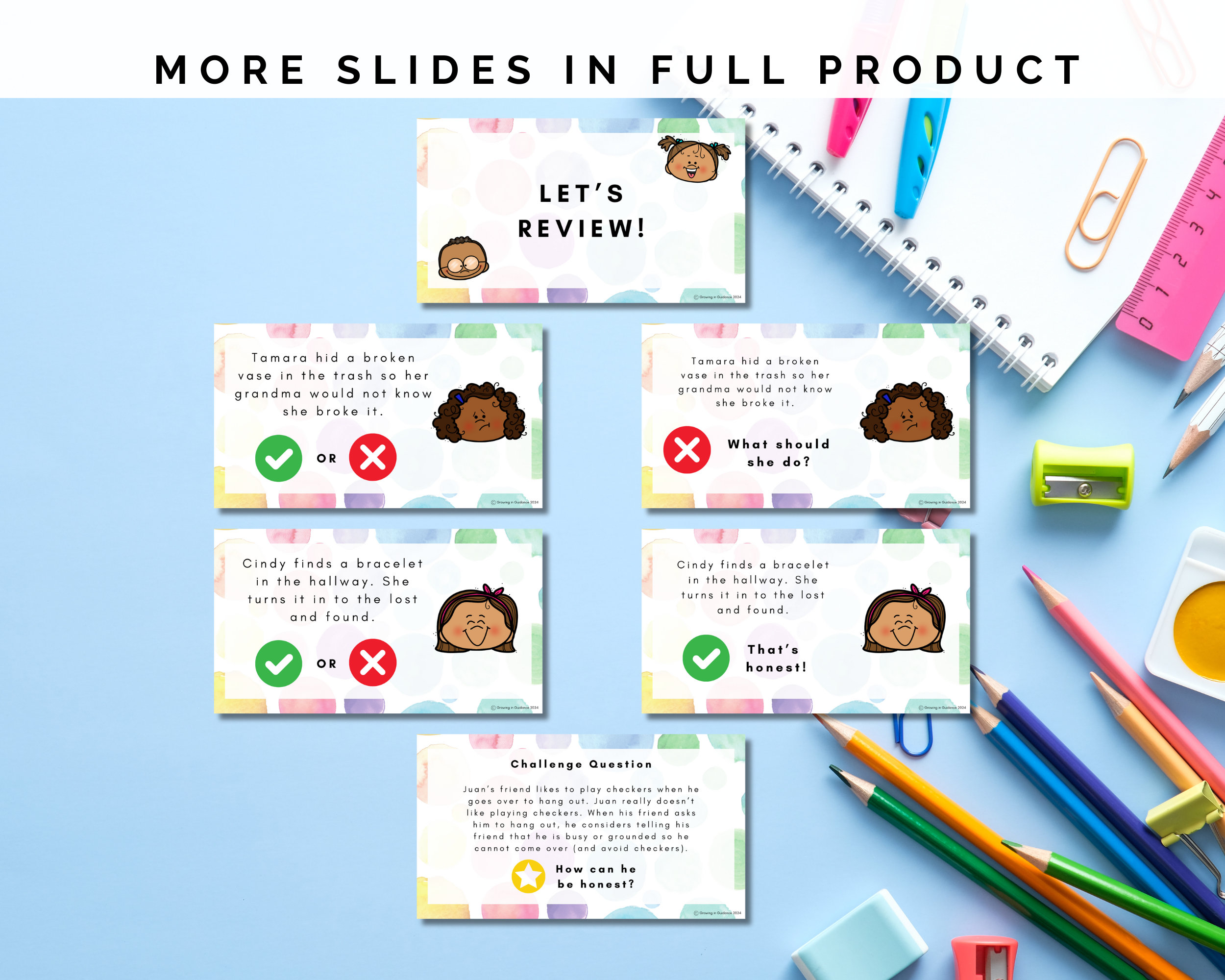 Honesty Lesson & Presentation K-5th Grade | No Prep Elementary ...