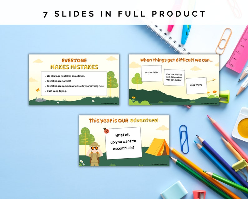 Back to School Activity Pack Camping Theme Prek-3rd Grade First Day of ...