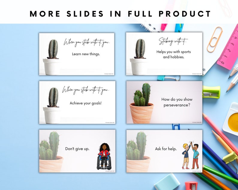 Perseverance Lesson & Activity Bundle Middle School High School No Prep ...