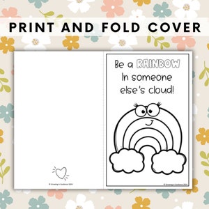 Spring Kindness Card Templates | Elementary Printable Kindness Activity ...