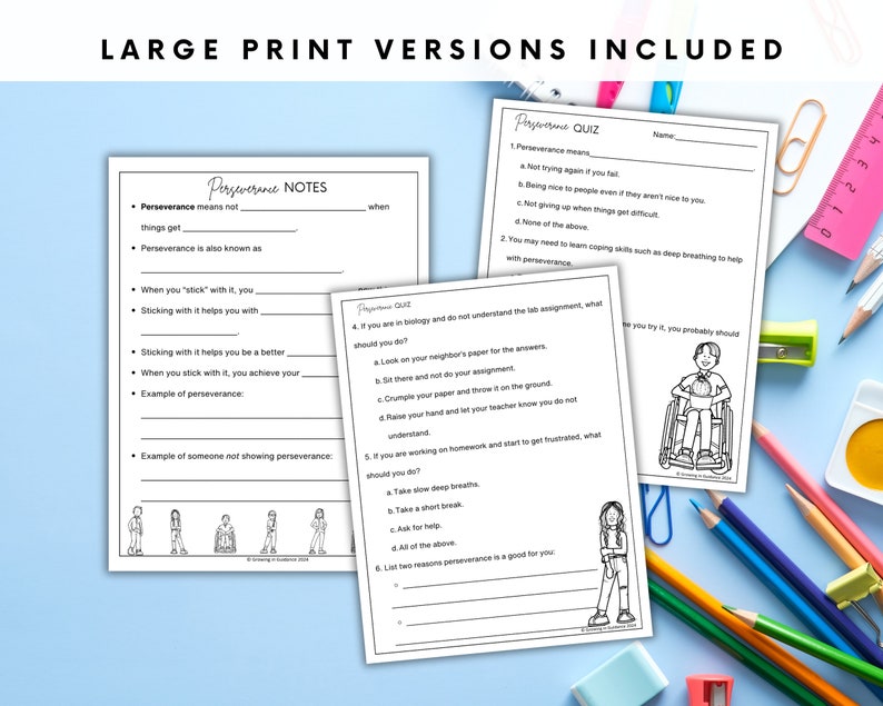 Perseverance Lesson & Presentation No Prep Middle School High School ...