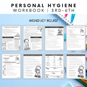 Personal Hygiene Lesson & Activity Bundle 3rd-5th Grade Elementary Low ...