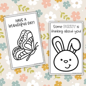 Spring Kindness Card Templates | Elementary Printable Kindness Activity ...