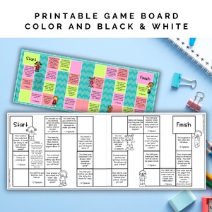 THINK Before You Speak Board Game: Social Skills Activity (PDF Download ...