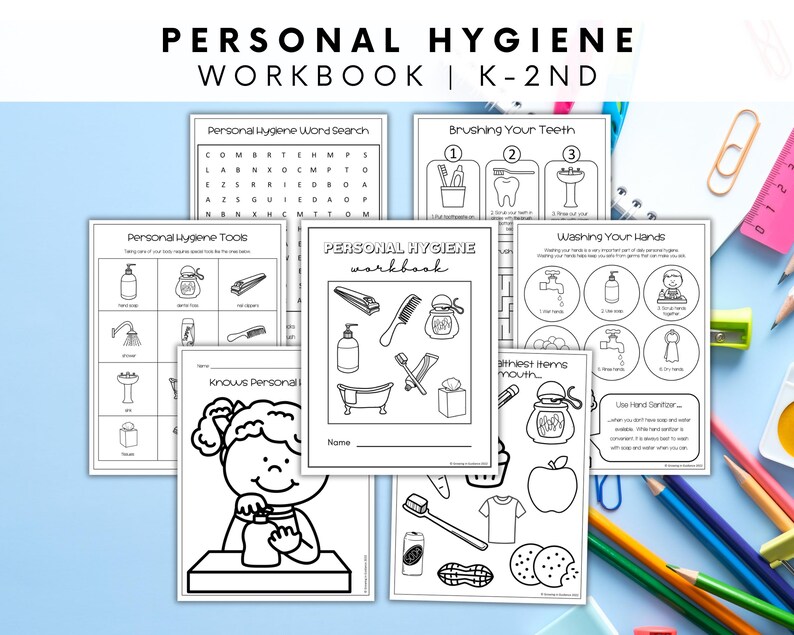 Personal Hygiene Lesson Bundle: Elementary Games & Activities (PDF ...