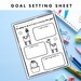 Llama Back to School Activity Pack: Prek-2nd Grade Goal Setting ...