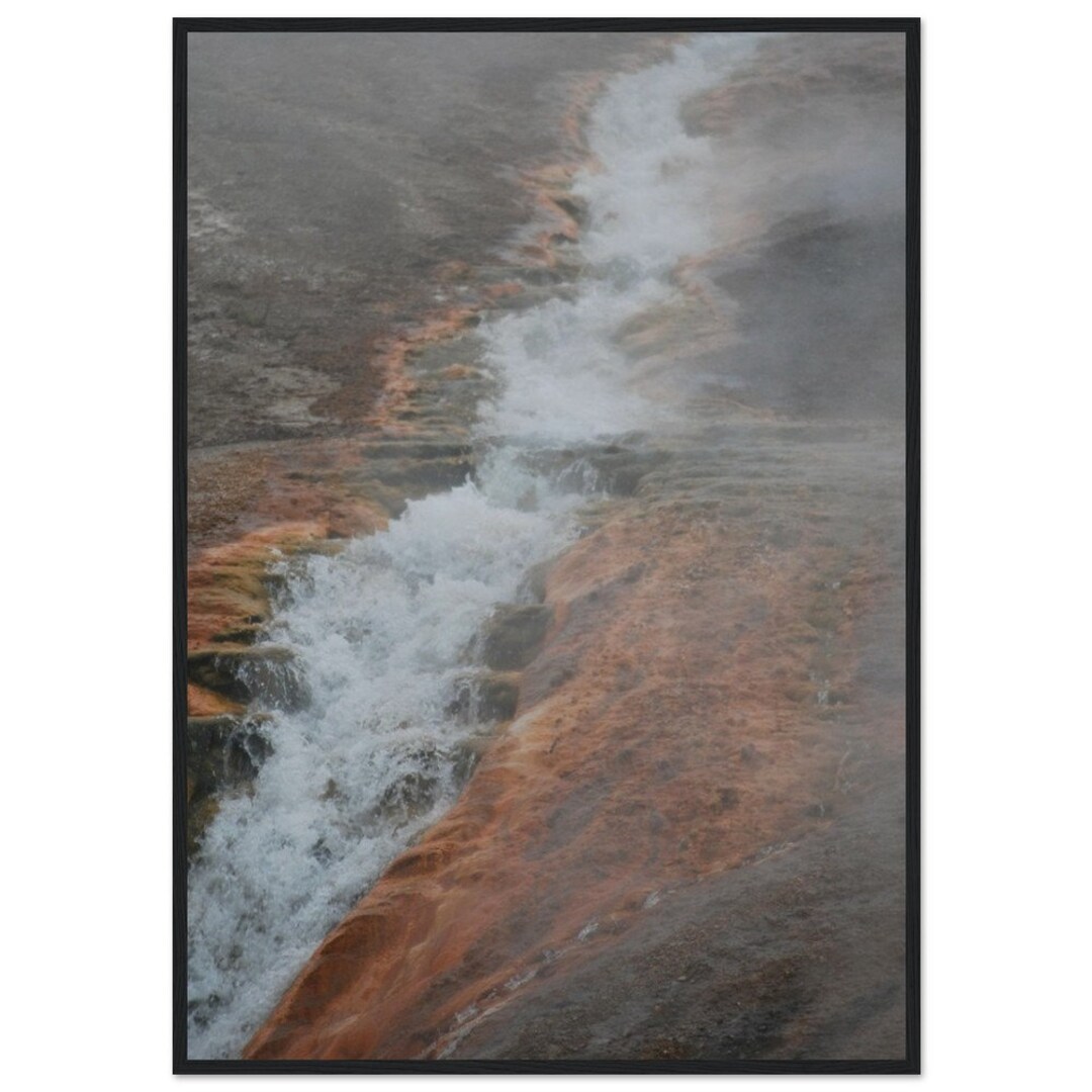 Yellowstone Hot Spring Runoff, Wall Art, Landscape Photography ...