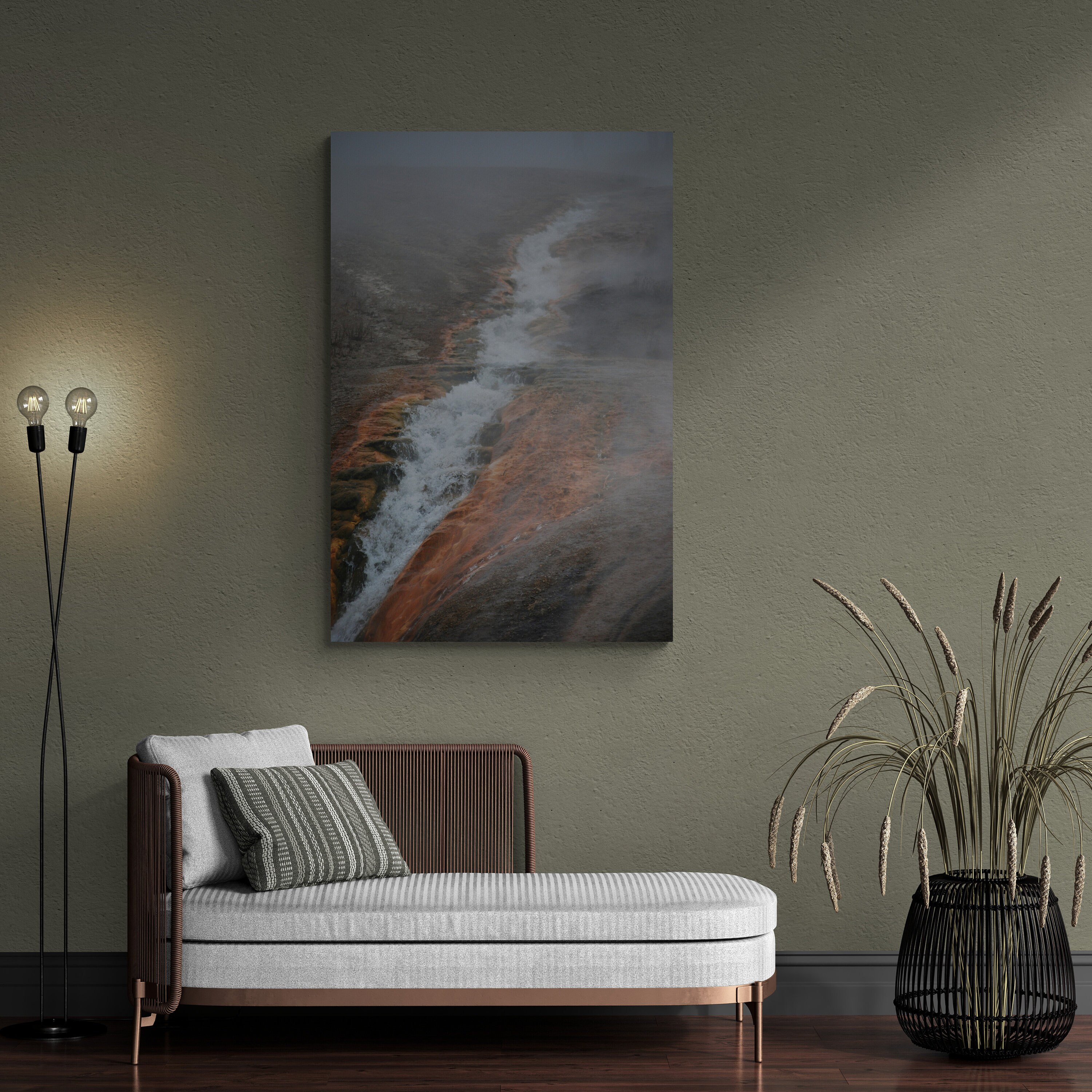 Yellowstone Hot Spring Runoff, Wall Art, Landscape Photography ...