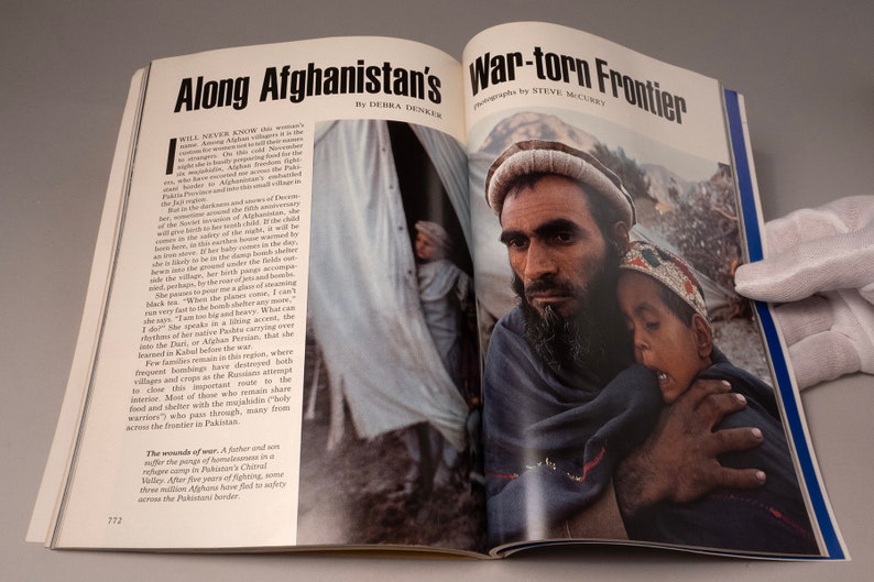 National Geographic Magazine - "afghan Girl" - June 1985, Vol 167 No 6 ...