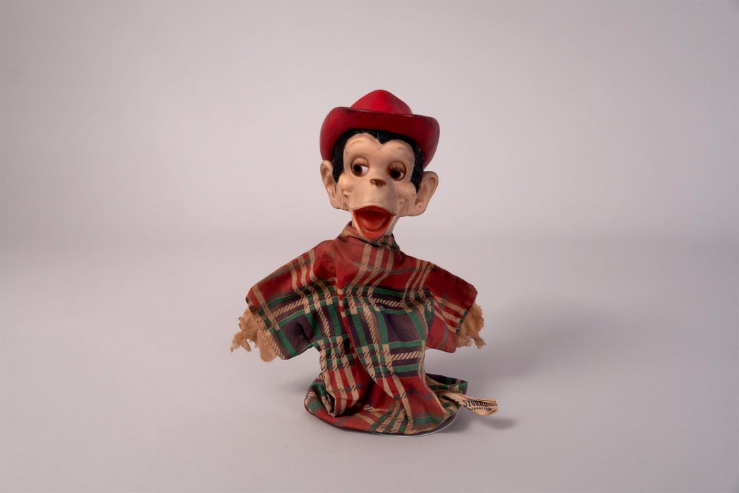 Mr. Stubbs Hand Puppet From Disney's 1960 Toby Tyler 10 Weeks With a ...