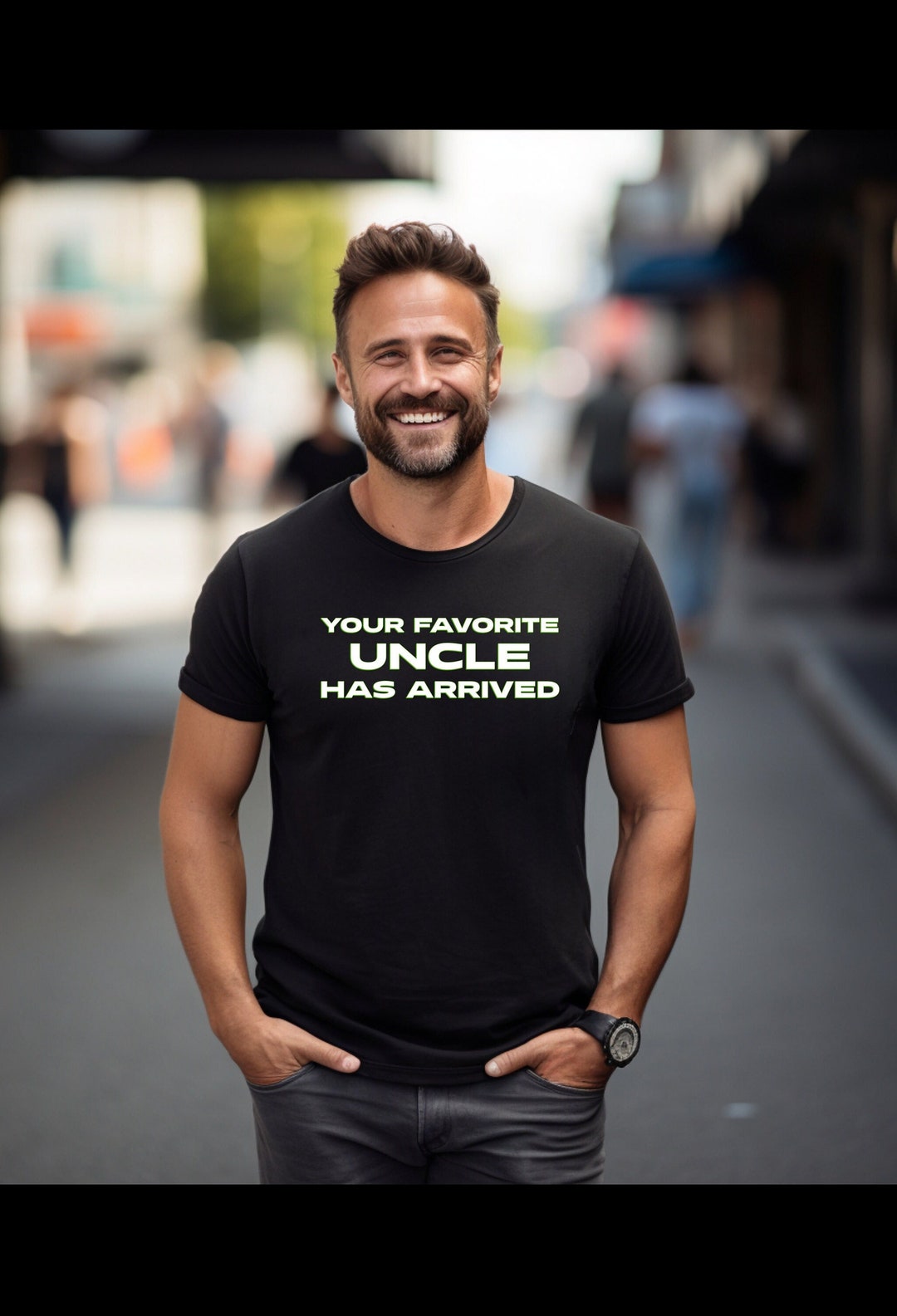 Your Favorite Uncle Mens Shirt New Uncle Funny Mens - Etsy