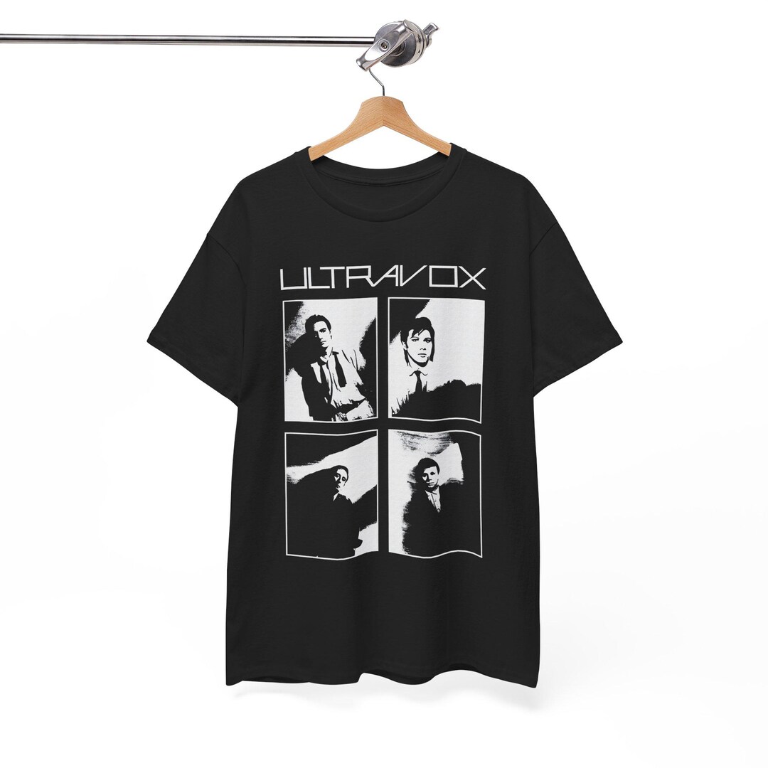 Ultravox Band T-shirt, 80s New Wave Synth-pop Style - Etsy