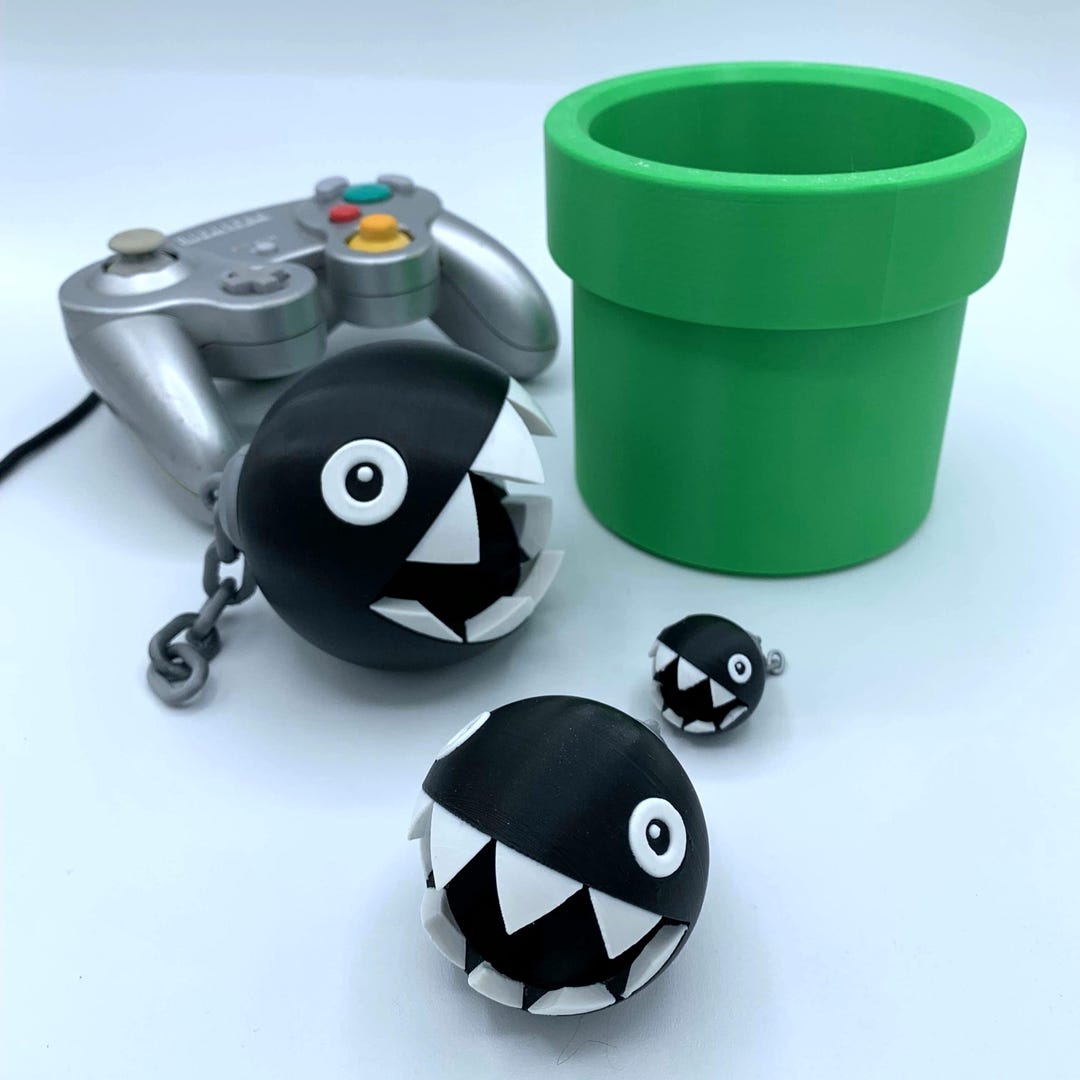 Chain Chomp Desk Ornament Key Chain Prop - Etsy