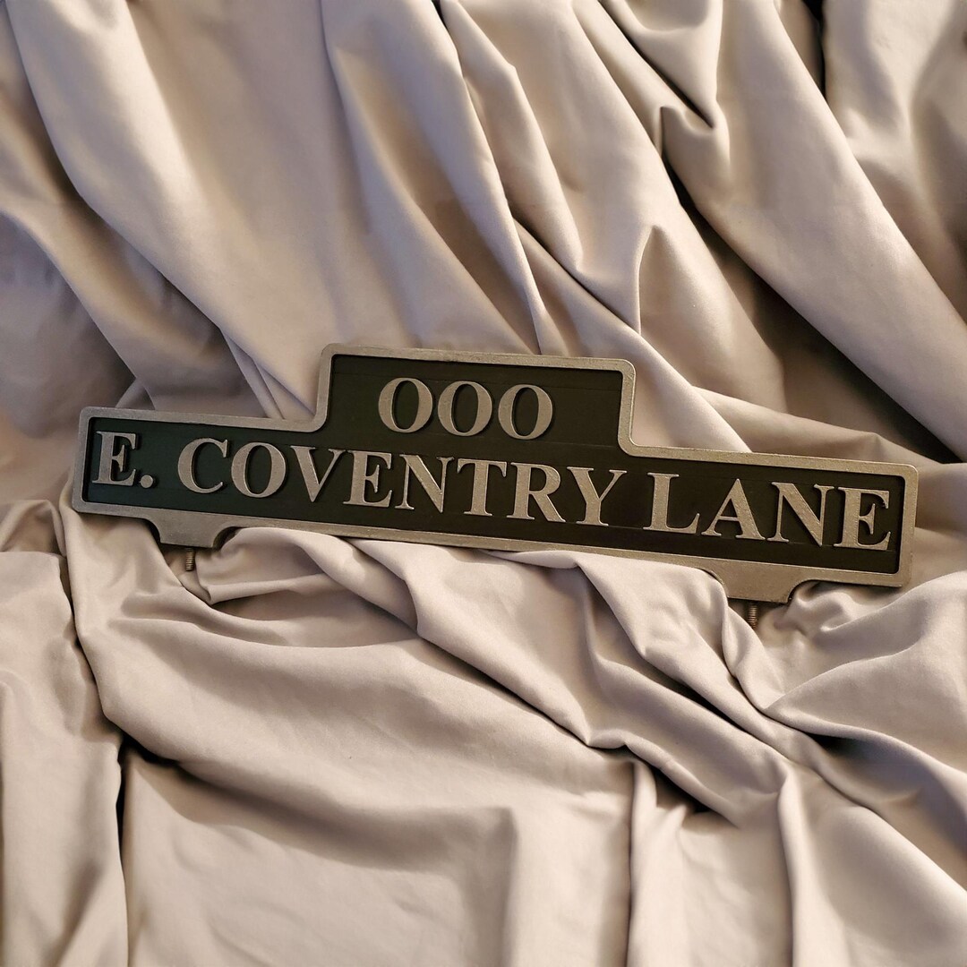 Personalized Mailbox Address Plate - Etsy