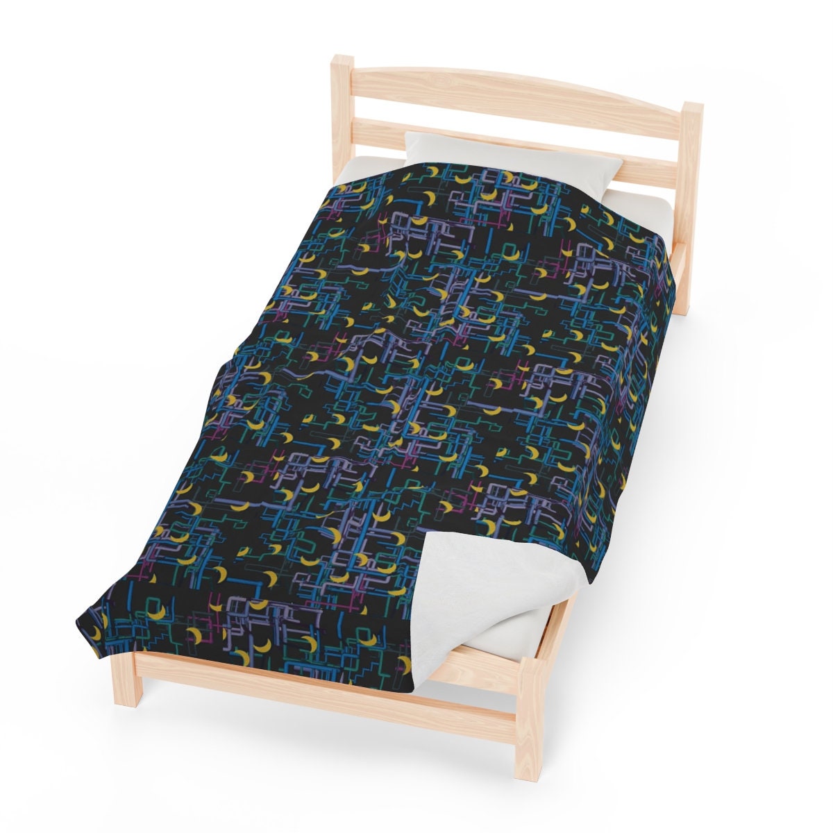 Dan Flashes Velveteen Plush Blanket ITYSL Decor I Think You Should ...