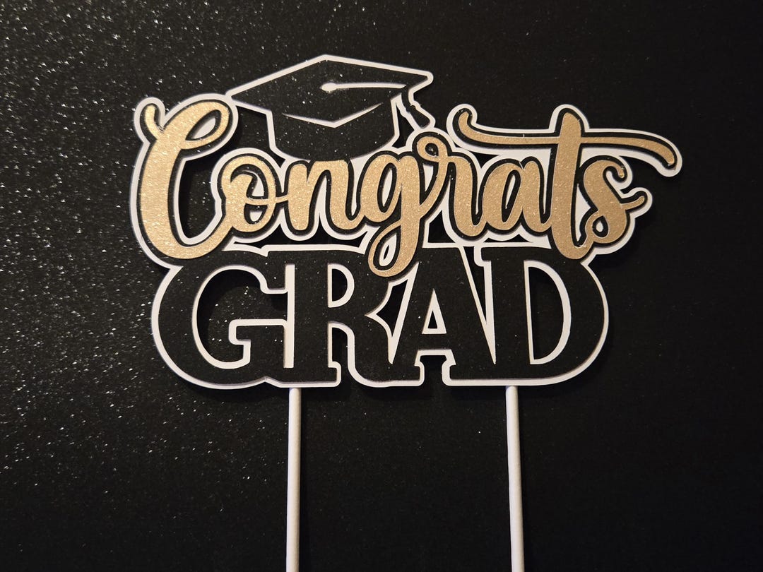 Graduation Cake Toppers - Etsy