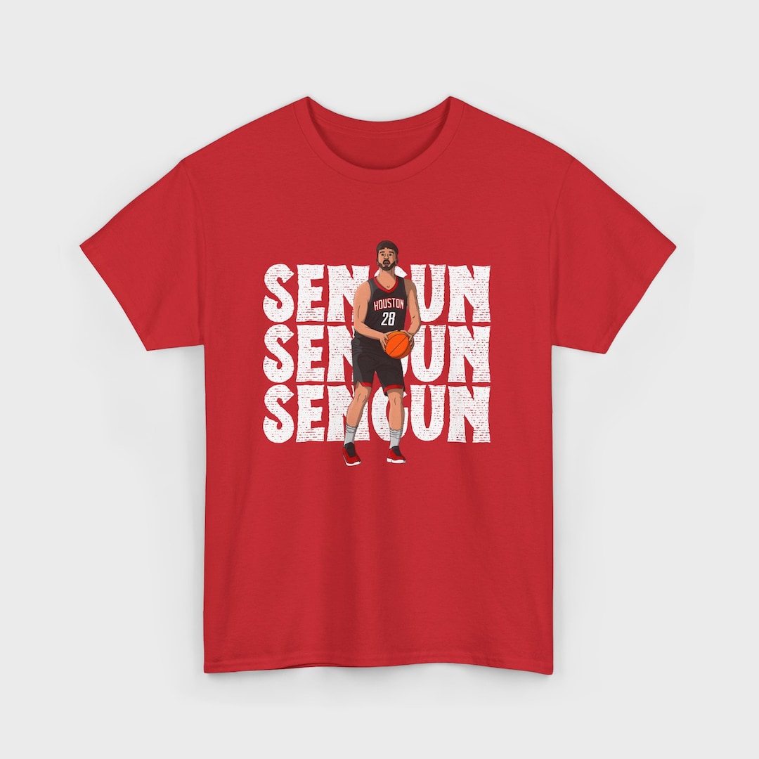 Houston Rockets Star Alperen Sengun Tshirt NBA Graphic Tee Shirt ...