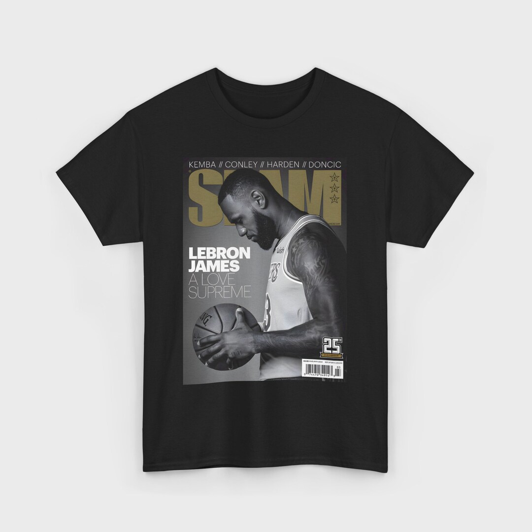 Lebron James Slam Dunk Shirt King James Tee NBA Los Angeles Lakers ...