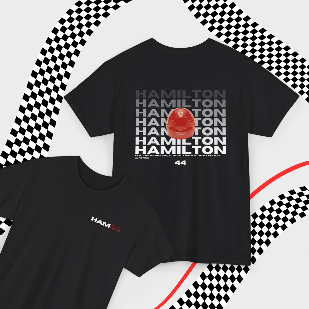 Lewis Hamilton Ferrari 2025 Unisex T-shirt F1 Merch Formula One Fan ...