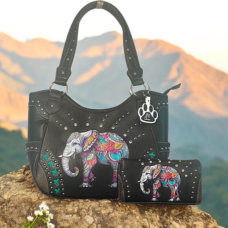 Elephant Tote Bag Women - Etsy