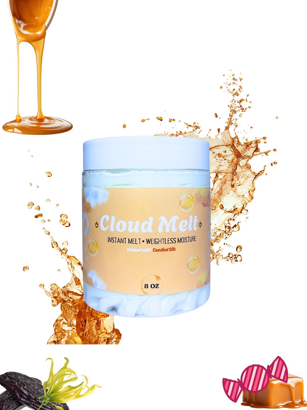 Professionally Formulated Cloud Melt Whipped Body Butter Strong Scented ...