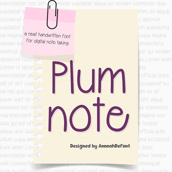 Kawaii Handwriting Font - Etsy