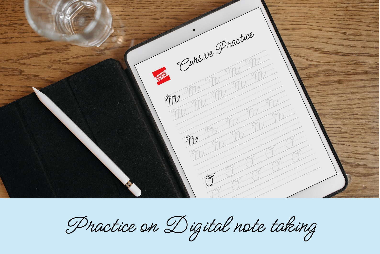 Cursive Handwriting Practice: Alphabet Tracing Worksheets (PDF & PNG ...