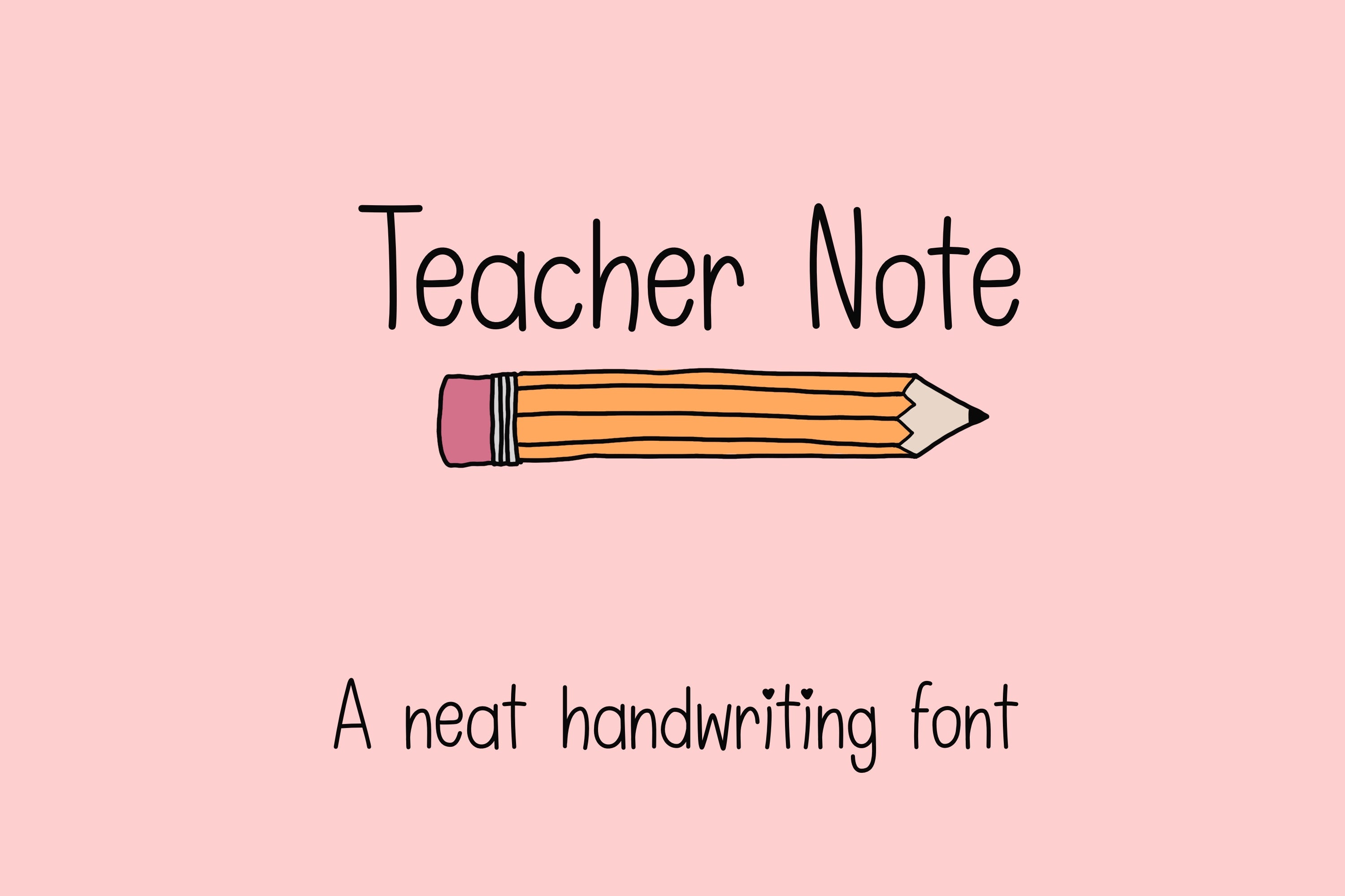 Neat Handwriting Font, Neat Font, iPad Font Goodnotes, Neat Handwritten ...