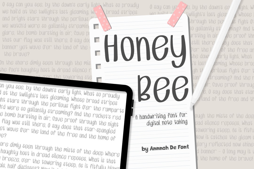 Neat Handwriting Font, Neat Font, iPad Font Goodnotes, Neat Handwritten ...