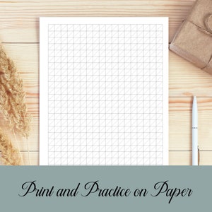 Copperplate Calligraphy Sheets, Calligraphy Handwriting Paper ...