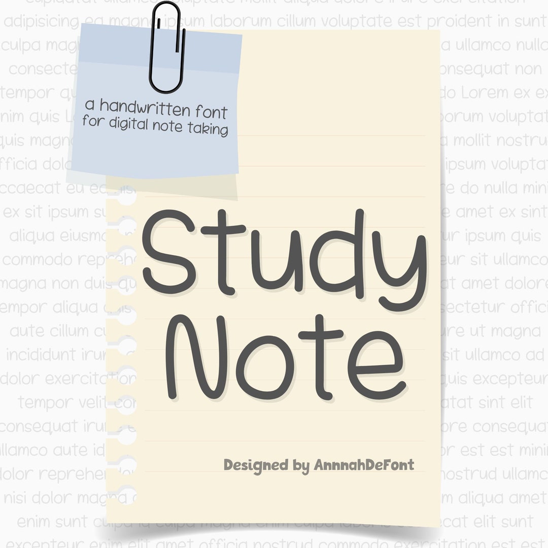 Neat Handwriting Font, Neat Font, iPad Font Goodnotes, Neat Handwritten ...
