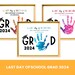 Preschool Graduation Sign, Handprint Art, DIY Kid Craft, 2024 Graduate ...