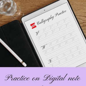 Calligraphy Handwriting Practice Worksheets Tracing Sheets Alphabet ...