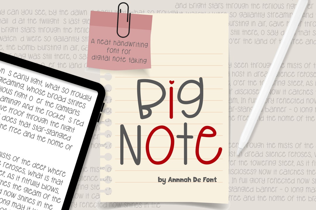 Cute Handwriting Fonts Neat Handwriting Font, Neat Font, iPad Font ...